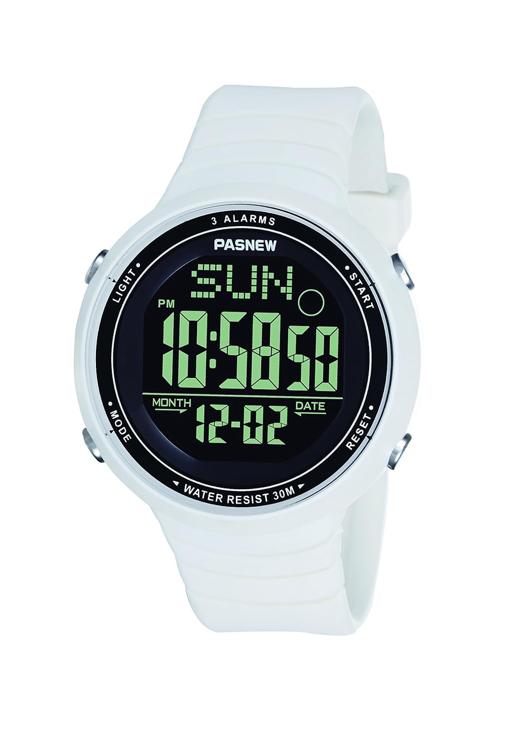 Pasnew Mens Digital Watch for Mens Watch Sports Watch Teenagers Watch ...