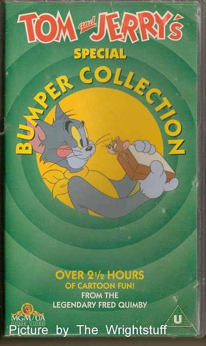 Tom And Jerry's Bumper Collection: Volume 2 [VHS]: Tom & Jerry: Amazon ...