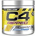 Amazon.com: Cellucor C4 Ripped Pre Workout Powder ICY Blue Razz ...