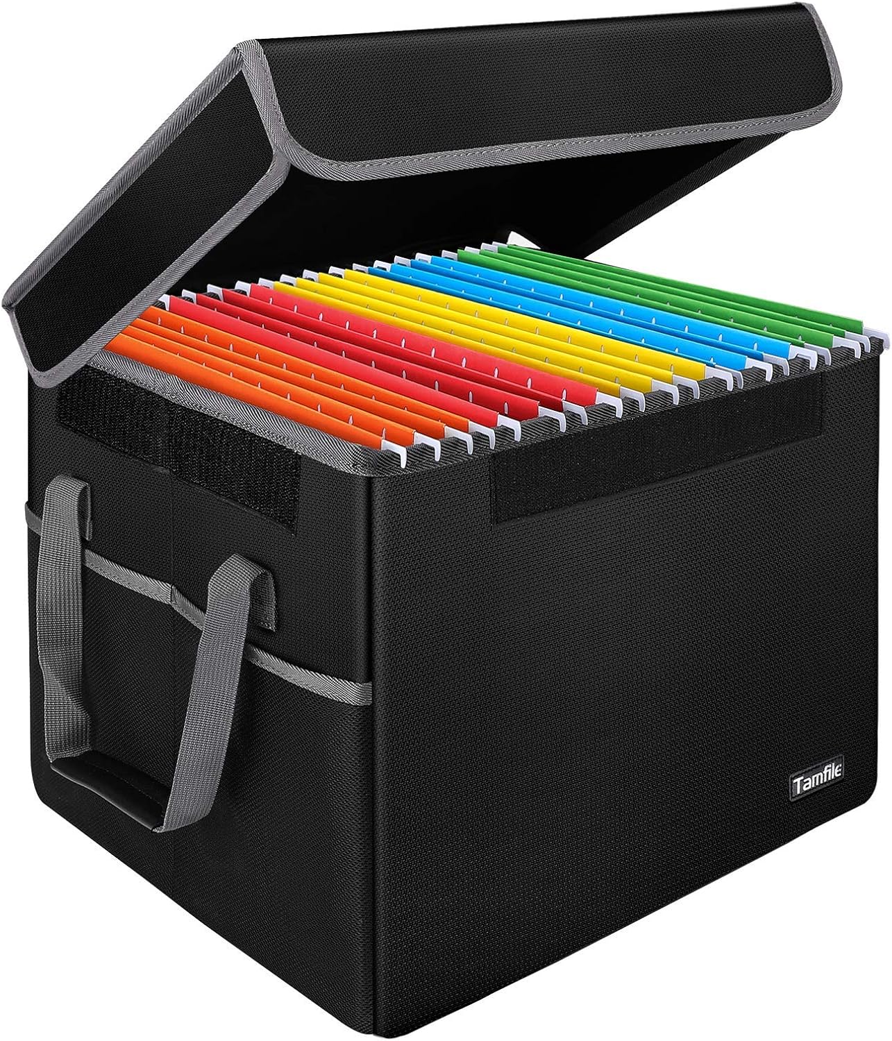 Fireproof File Storage Box with Lid,Water Resistant Really Useful ...