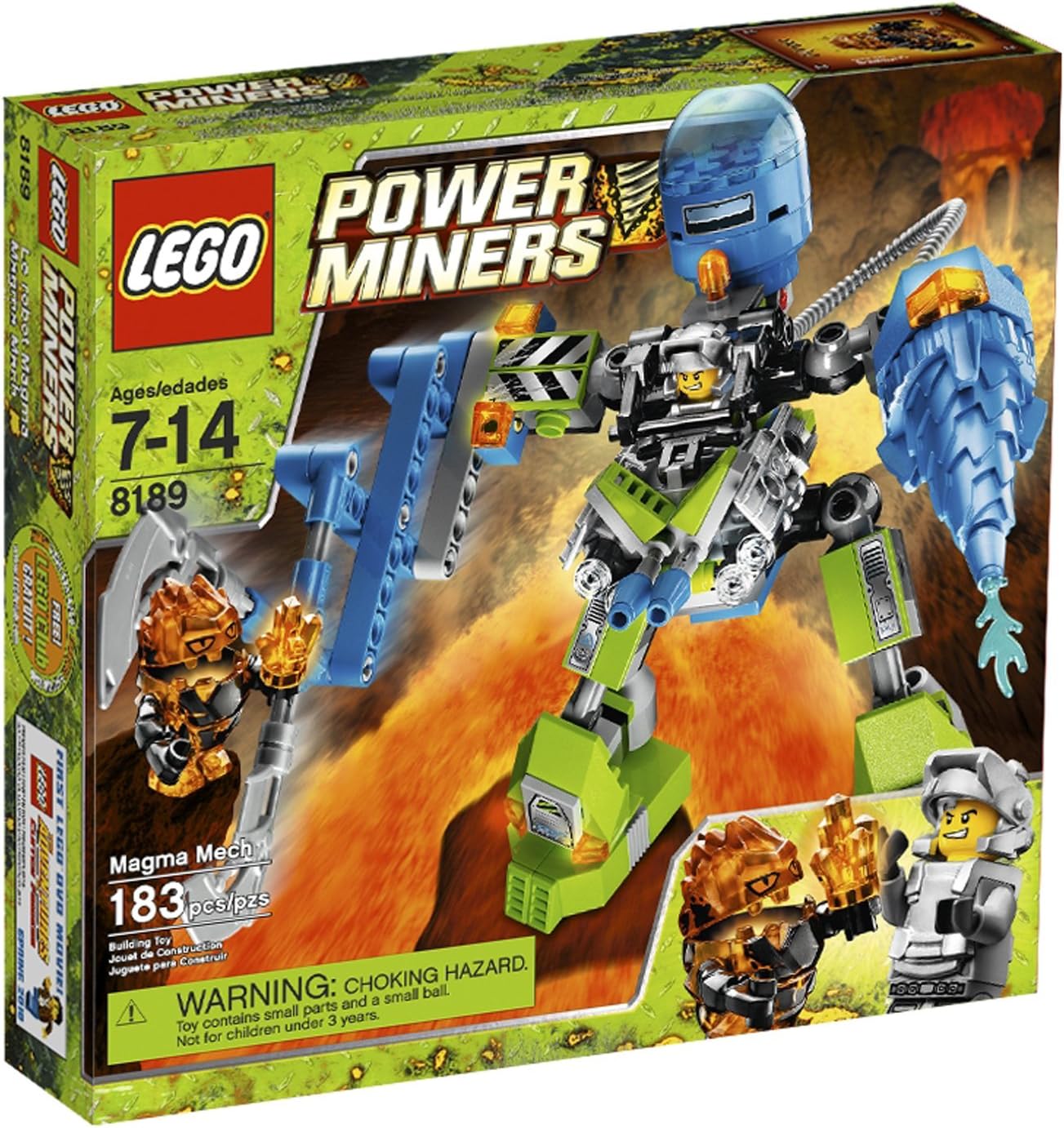 LEGO Power Miners Magma Mech (8189), Stacking Blocks - Amazon Canada