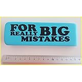 Silly Eraser for Big Mistakes, Pink: Amazon.co.uk: Kitchen & Home