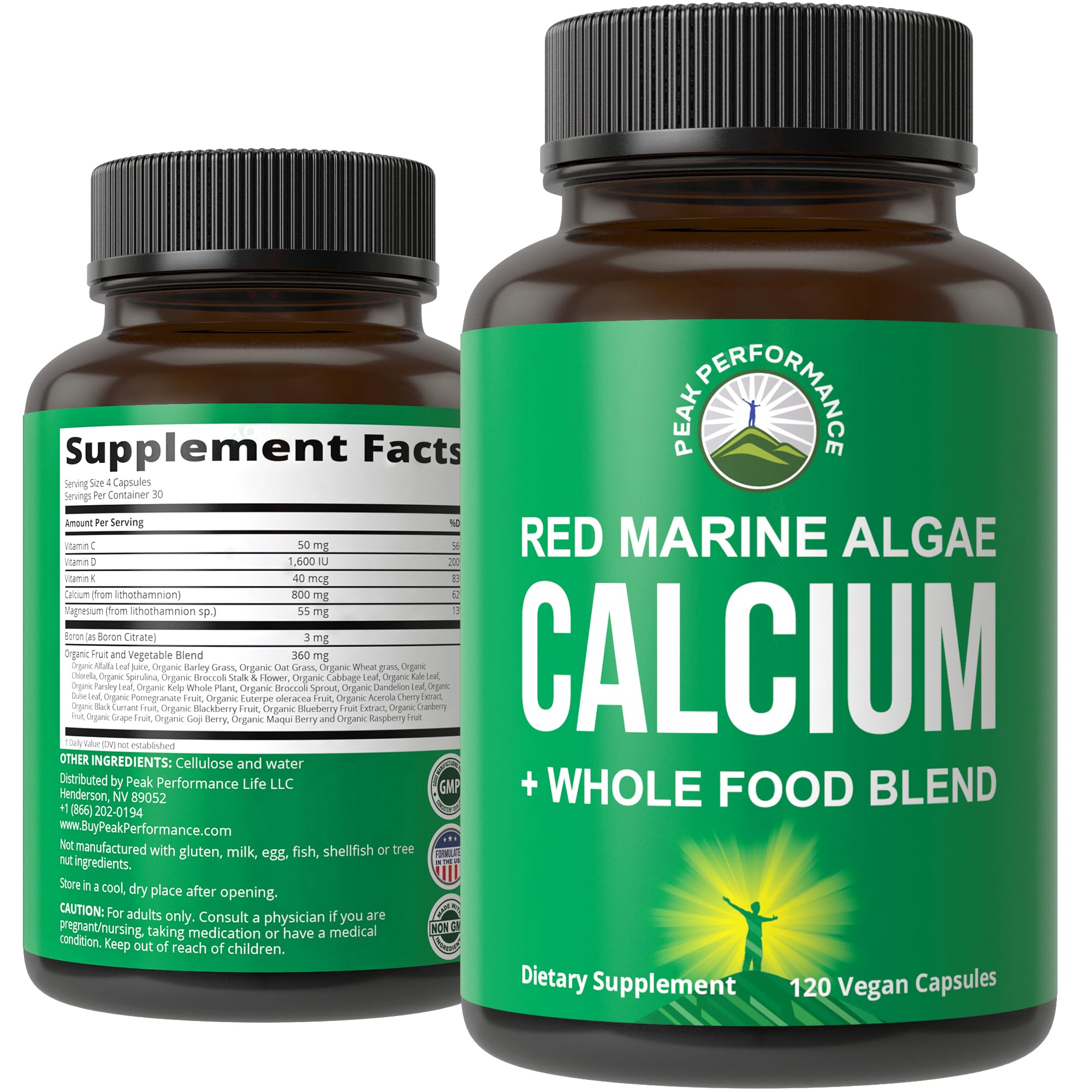 Mua Plant Based Calcium - Red Marine Algae Calcium Supplement with ...