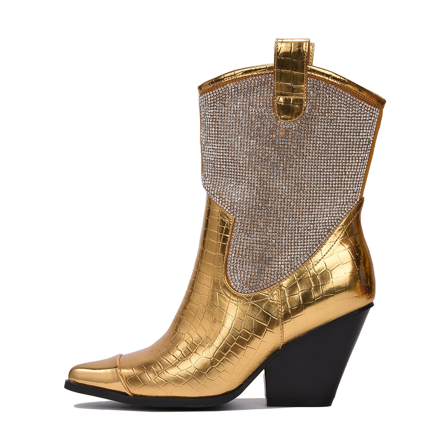 Cowgirl Boots Women - Wide Calf Cowboy Boots Women Western Boots with ...