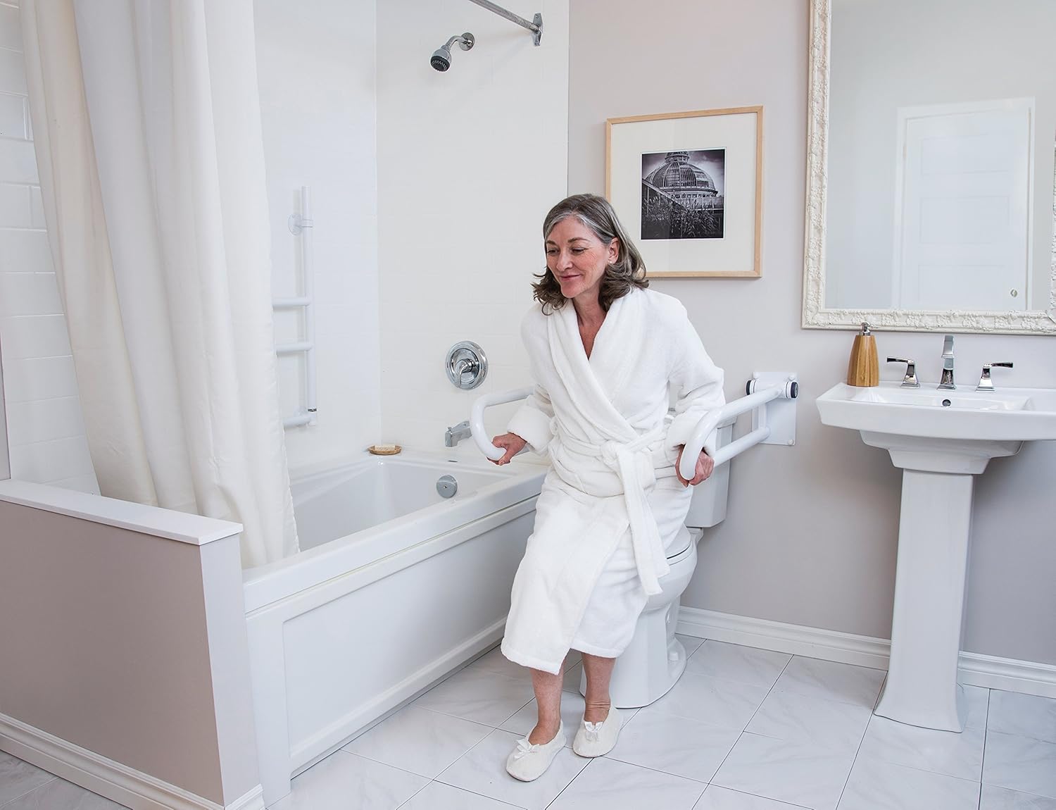 28 HealthCraft Products PT Rail Right Side Brushed Stainless Fold Down ...