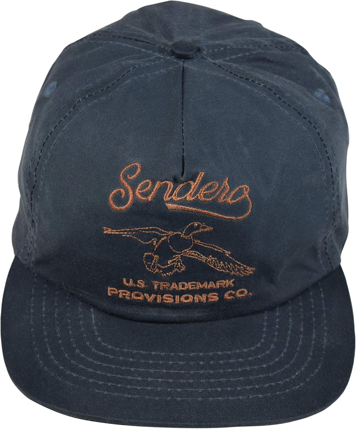 Sendero Provisions Co. Mallard Adjustable Leather Strap Hat Dark Blue ...
