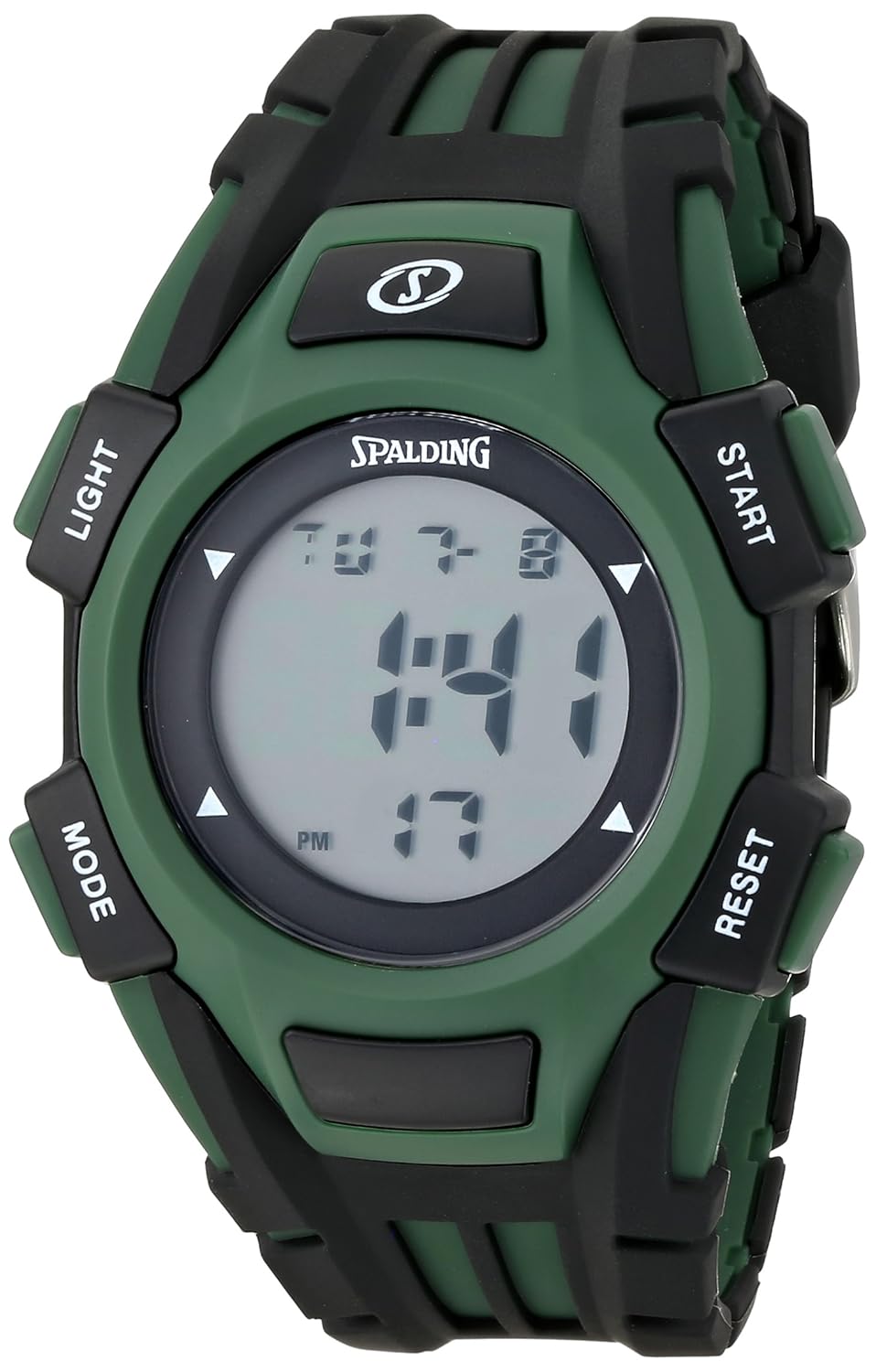 Spalding Men's SP1000-104 Digital Display Quartz Black Watch: Amazon.in ...