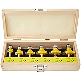 Yonico 16127 Classical and Bead Molding and Edging Router Bit 1/2-Inch ...