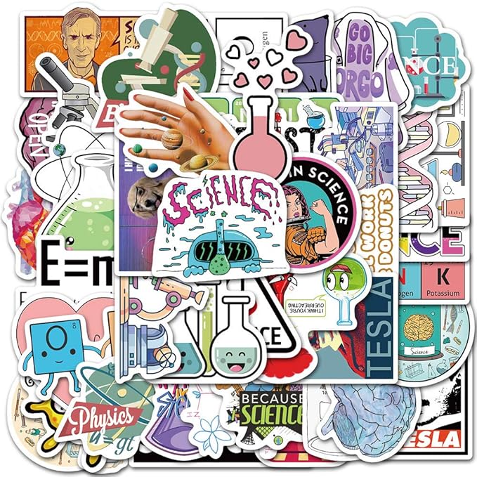 Funny Science Laboratory Stickers Chemistry Lab Stickers for Laptop ...