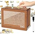 Amazon.com: Kkluno 5000 Kakeibo Money Box, Wooden Money Saving ...
