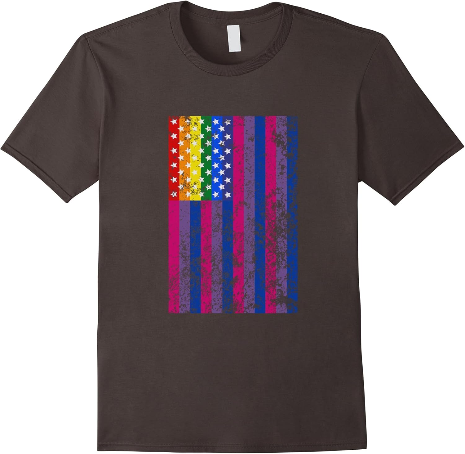 Amazon.com: LGBT Flag & Bisexual Flag - LBGT Pride shirt: Clothing