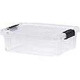 Amazon.com - Superio Clear Storage Box with Lid, 4.5 Quart Plastic ...