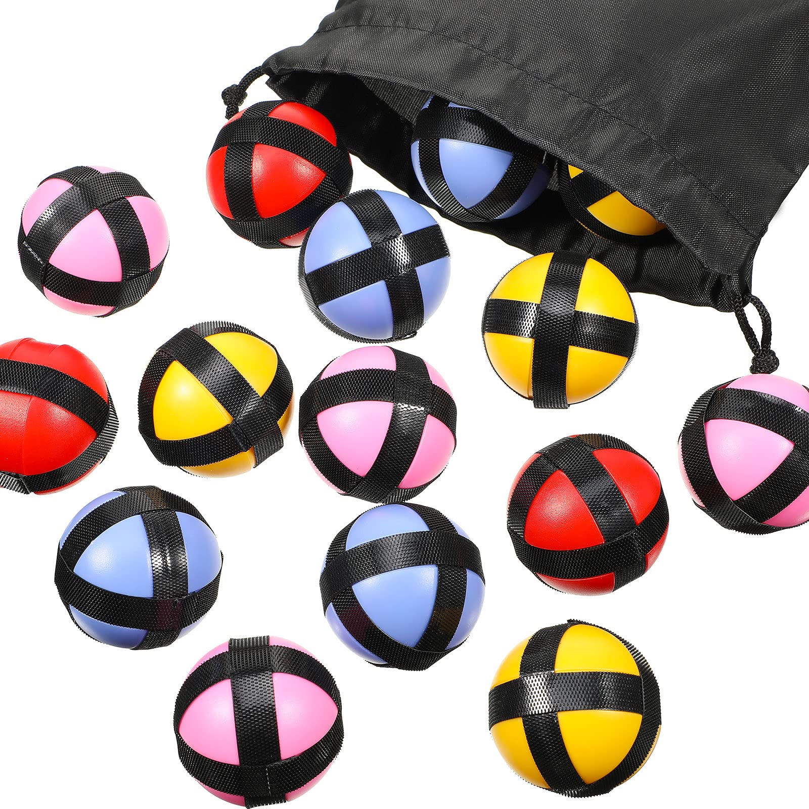 Skylety 20 Pieces Sticky Balls for Fabric Dart Board, Dart Hook and ...