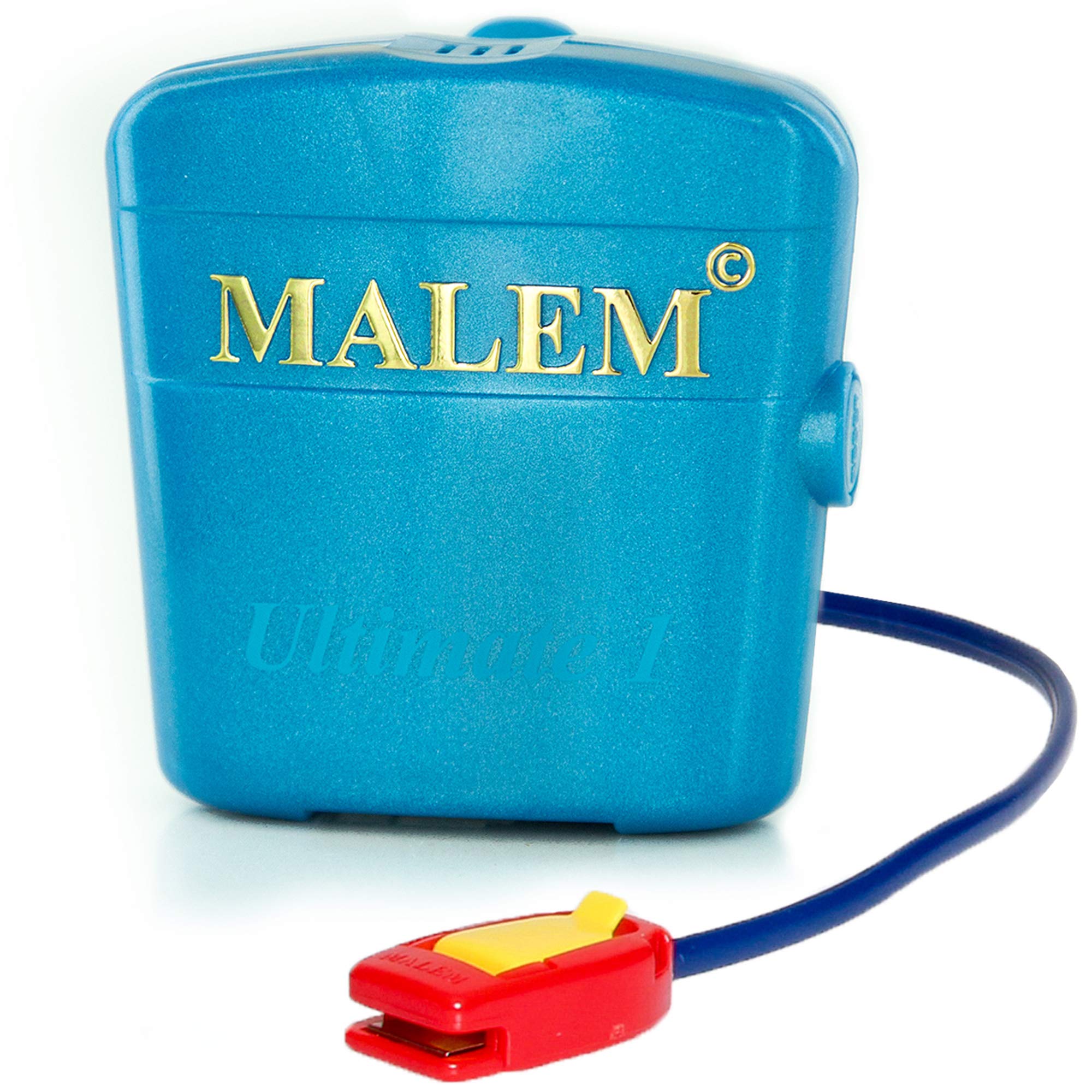 Malem Ultimate Bedwetting Alarm (Blue) for Boys and Girls - Loud Sound ...