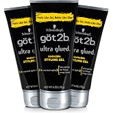 Amazon.com: Got2b Ultra Glued Invincible Styling Hair Gel, 6 Ounces ...
