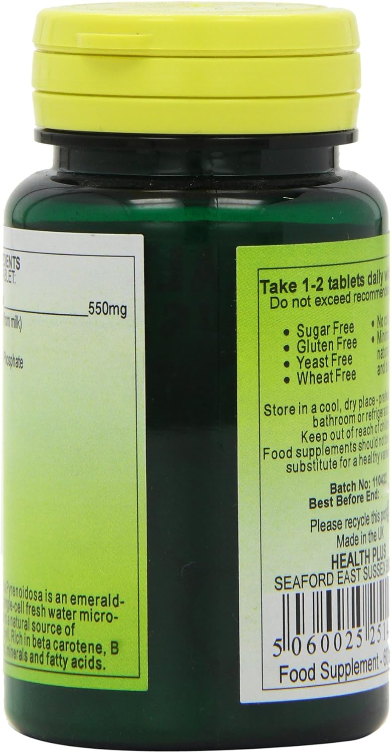 Health Plus Chlorella 550mg Blue-green Algae Body Shape Plant ...
