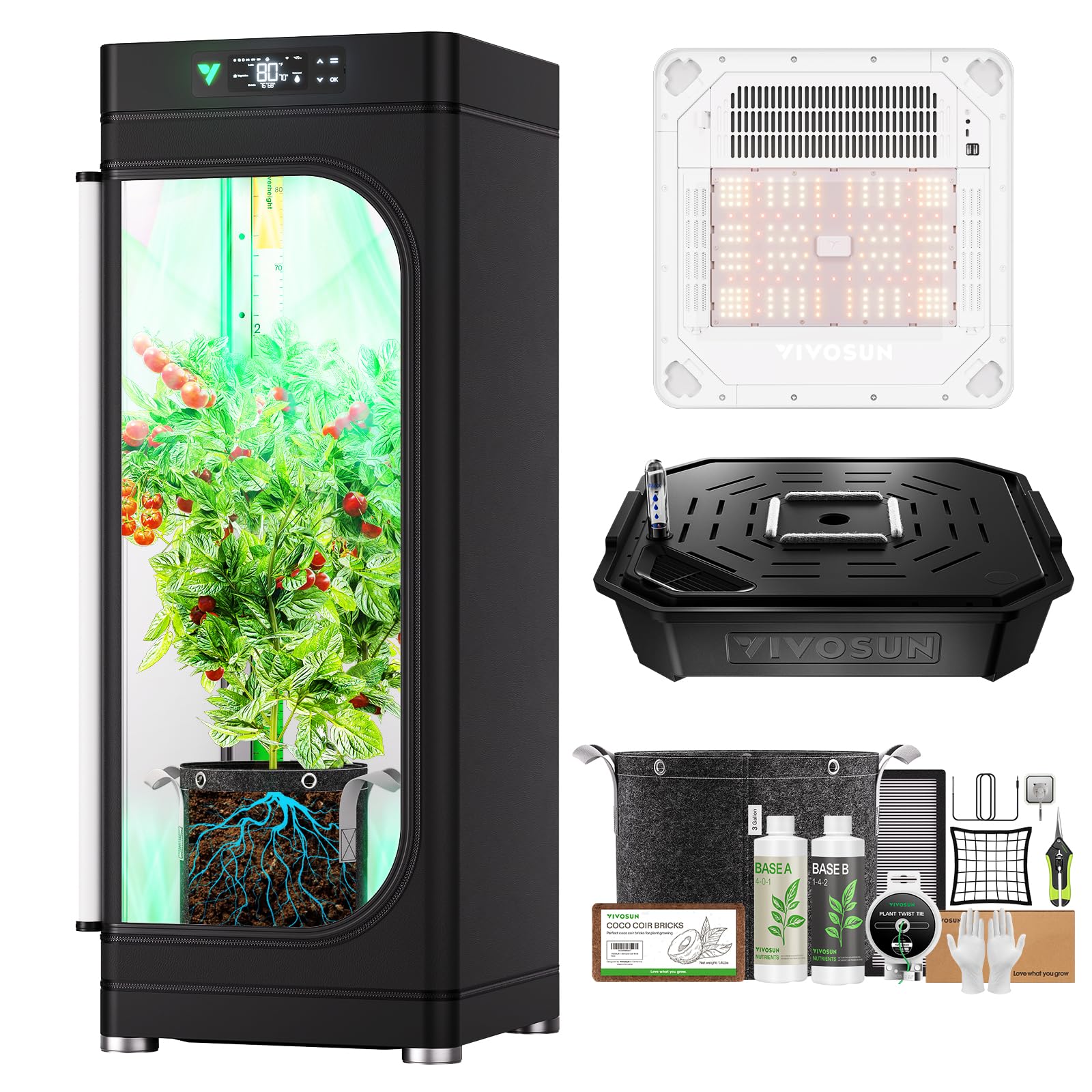 VGrow All-in-One Smart Grow Box, Professional System with Samsung ...