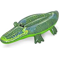 Amazon.com: H2OGo! Buddy Croc Ride-On - Inflatable Crocodile, 60" x 28 ...
