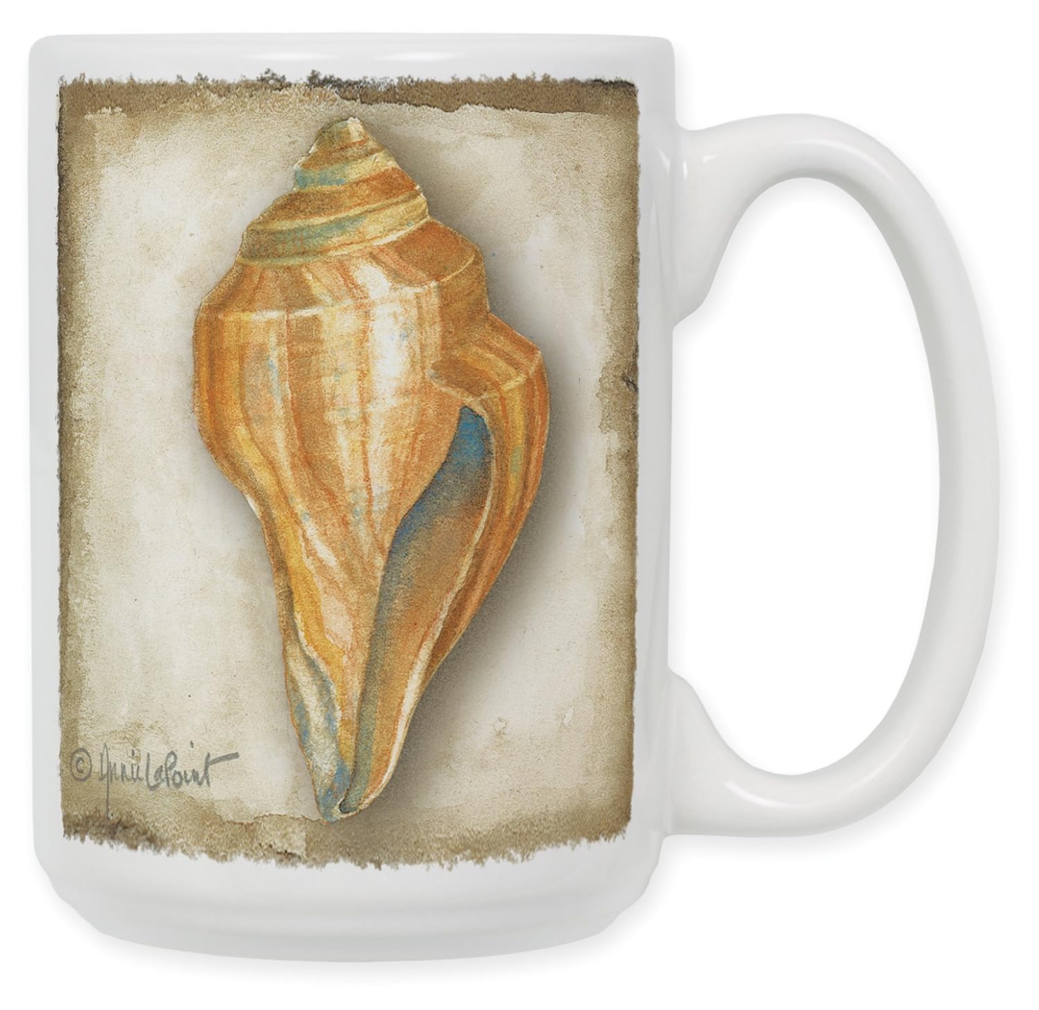Amazon.com: Sea Shell Coffee Mug: Kitchen & Dining