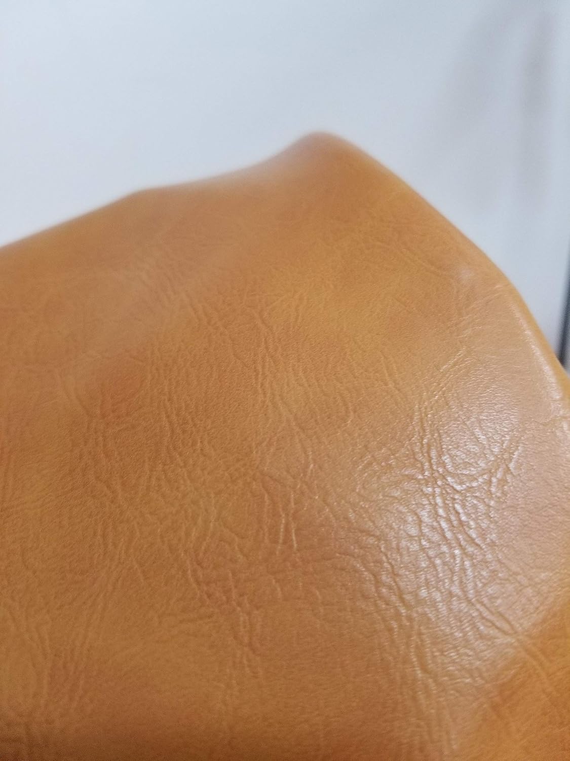 Amazon.com: Caramel Tan Vegan Faux Leather Synthetic Pleather 0.9 mm ...