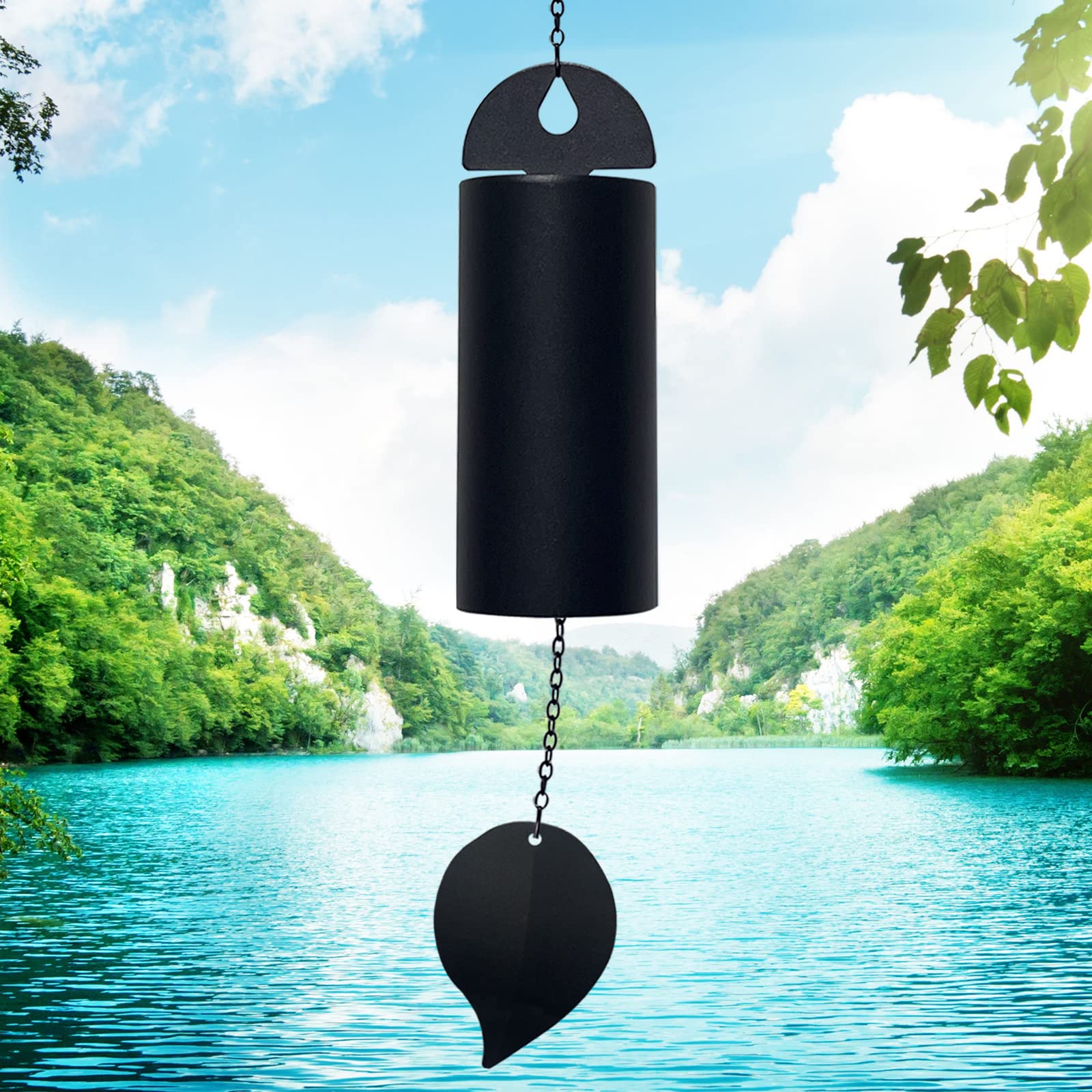 Deep Resonance Serenity Bell Large Wind Chimes for Outside Deep Tone ...