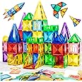 Amazon.com: TOKBLOK 64Pcs Clear Diamond Magnetic Tiles - STEM ...
