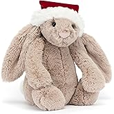 Amazon.com: Jellycat Bashful Navy Bunny Stuffed Animal, Medium 12 ...