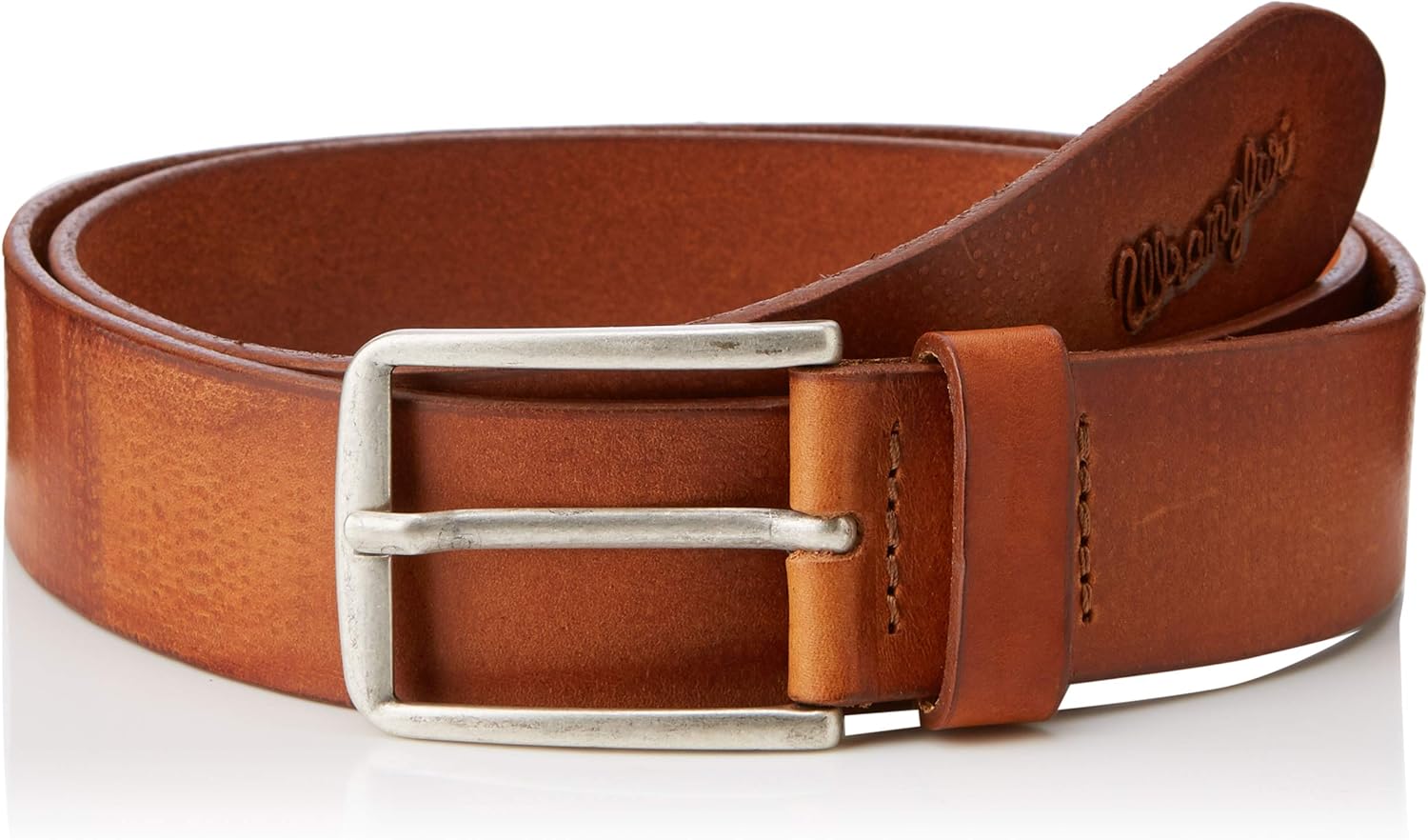 Wrangler Men's Pattern Belt Beige (Cognac 181), 46 (Size 105|#677 ...