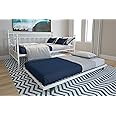 Amazon.com: DHP Manila Metal Full Size Daybed and Twin Size Trundle ...