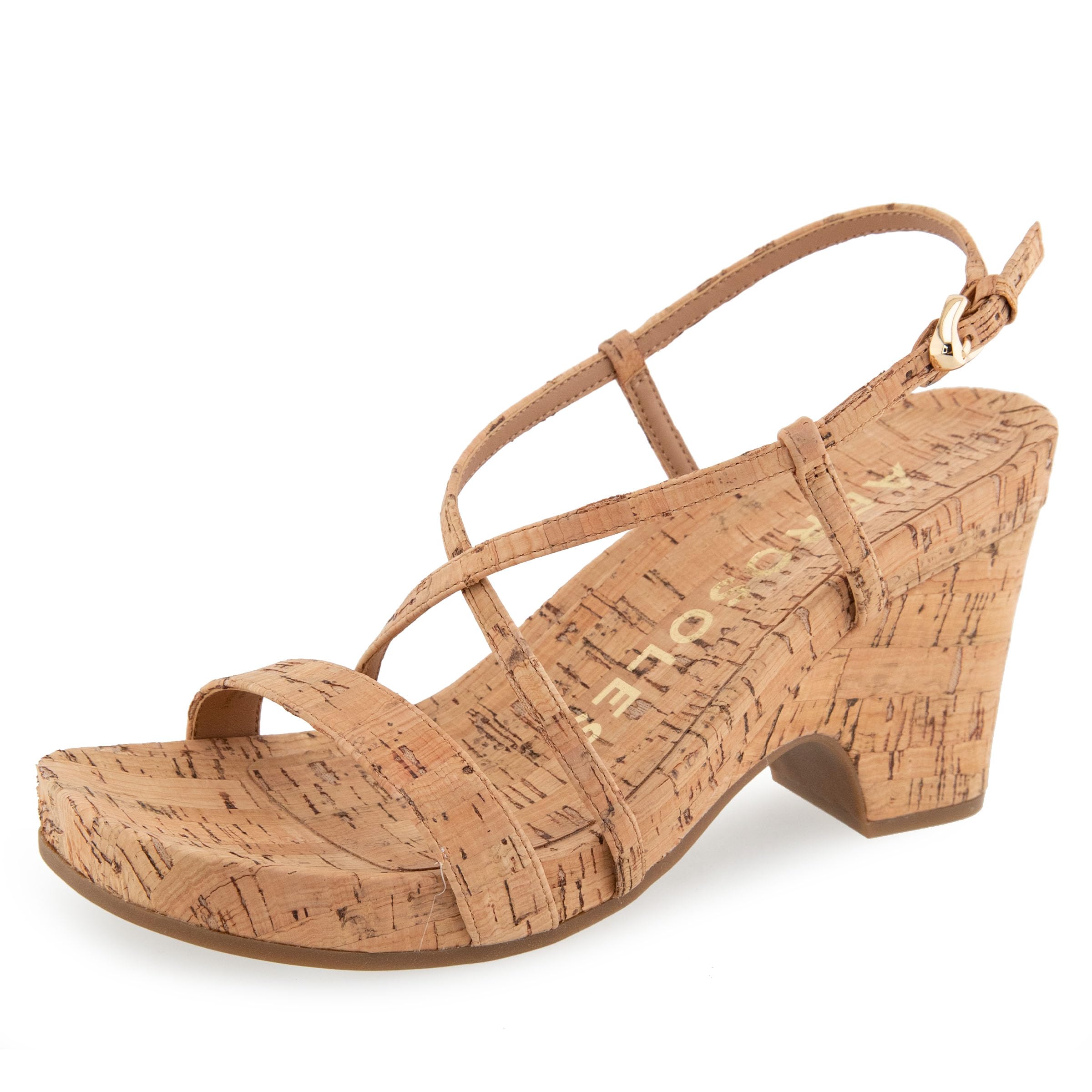 Mua AerosolesWomen's Miles Strappy Wedge Sandal, Natural Cork, 9.5M ...