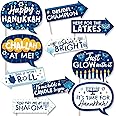 Amazon.com: Big Dot of Happiness Funny Hanukkah Menorah - Chanukah ...