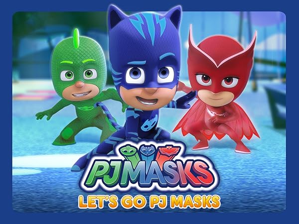 Amazon.com: PJ Masks - Let's Go PJ Masks : Jacob Ewaniuk, Kyle Harrison ...