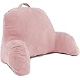 Amazon.com: DeluxeComfort Microsuede Bed Rest Pillow, One Size, Pink ...