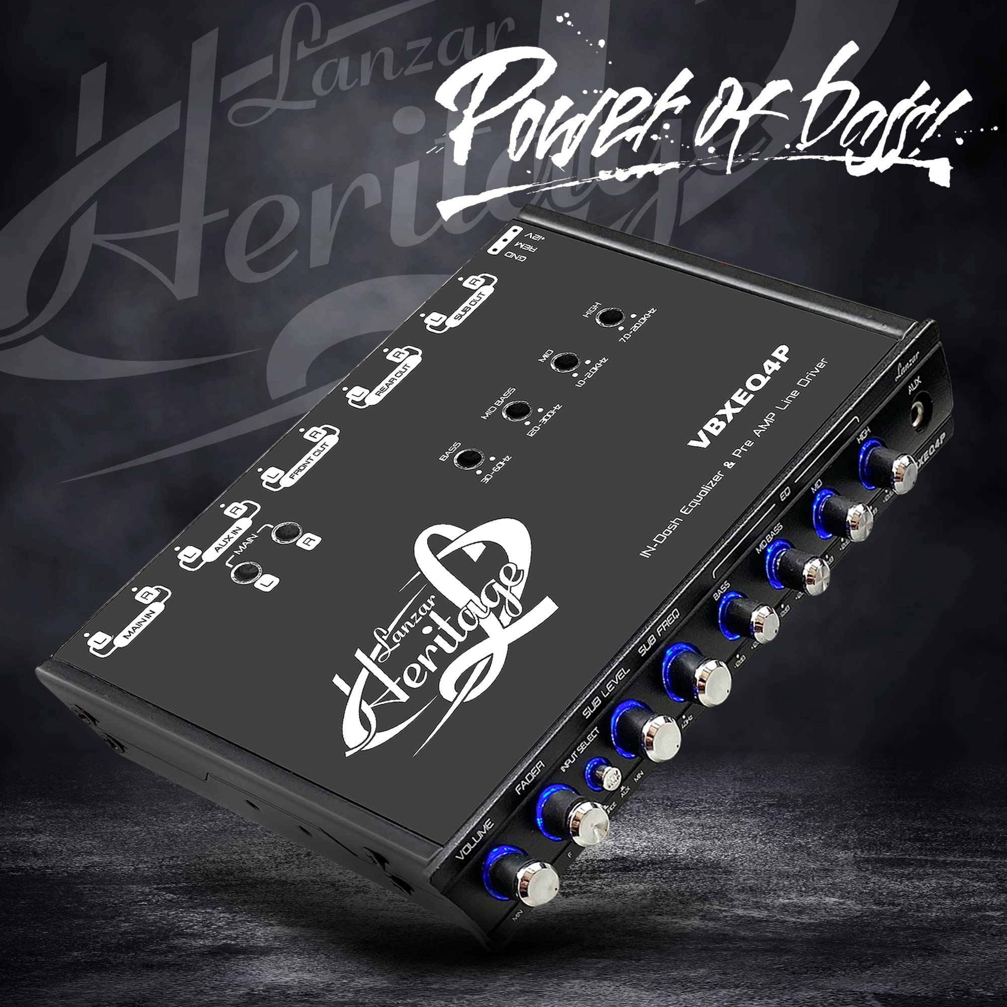 Mua 4 Band Parametric Equalizer - 7V RMS Output with Subwoofer Gain ...