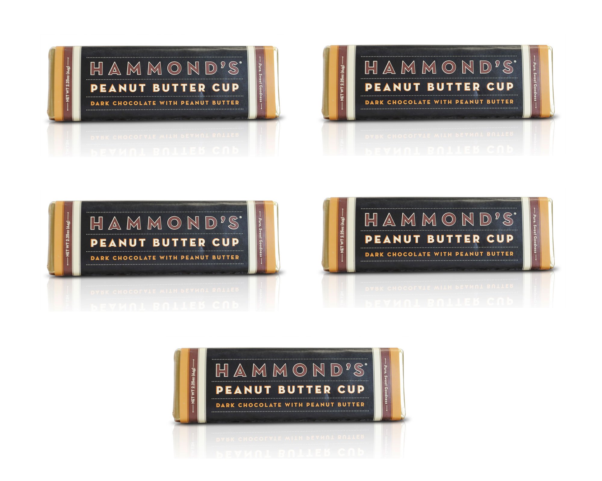 Amazon.com : Hammond's Candies Chocolate Bar Dark Sea Side Caramel ...