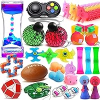 Amazon.com: Dciko Fidget Toys Pack, 30 Pcs Stress Relief Sensory Toys for Kids Adults Boys Girls ...