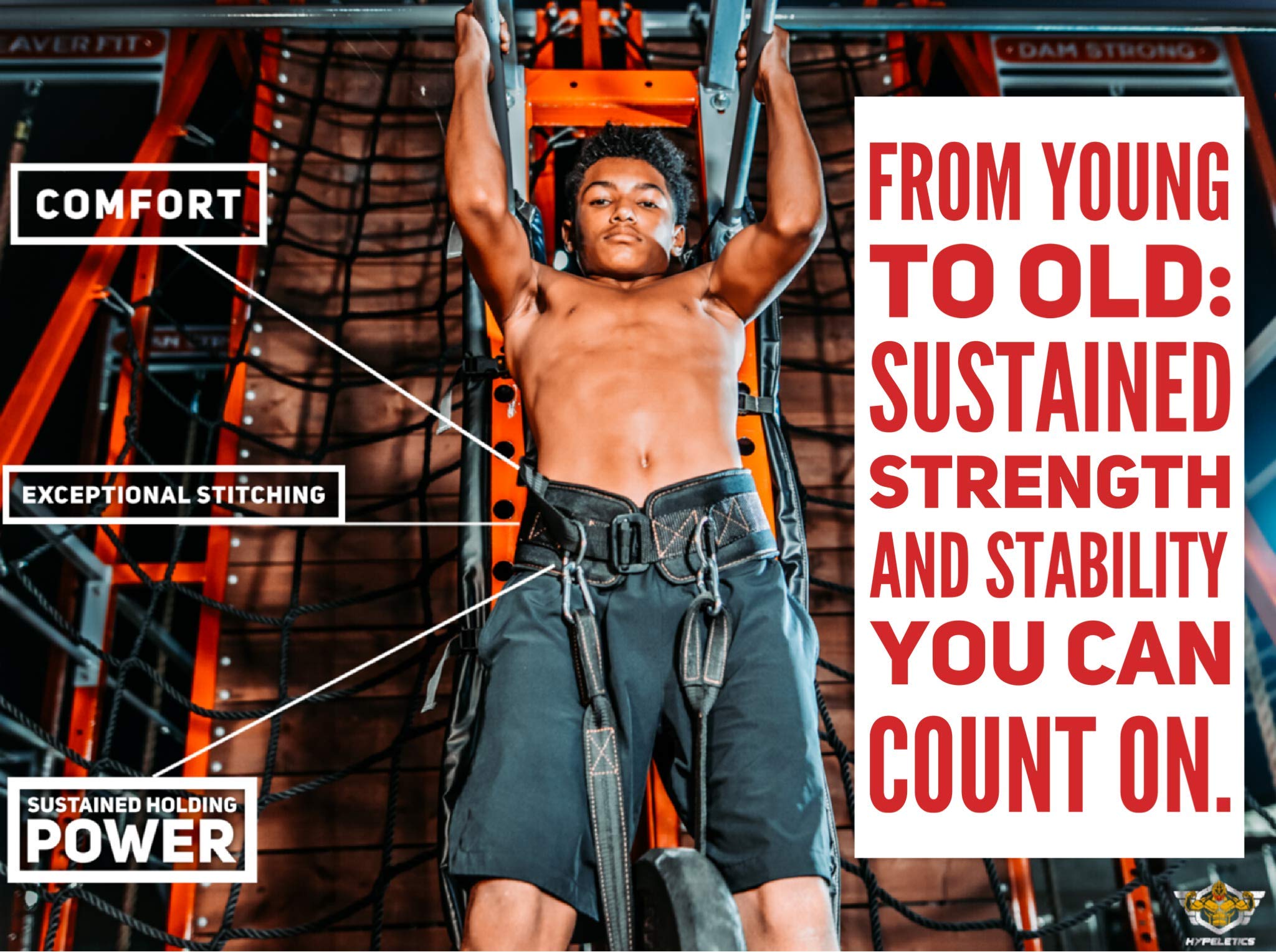 Mua HYPELETICS Weighted Dip Belt - 40 inch Strap Built for Heavy ...