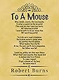 A4 Size Parchment Poster Classic Poem Robert Burns To A Mouse: Amazon ...
