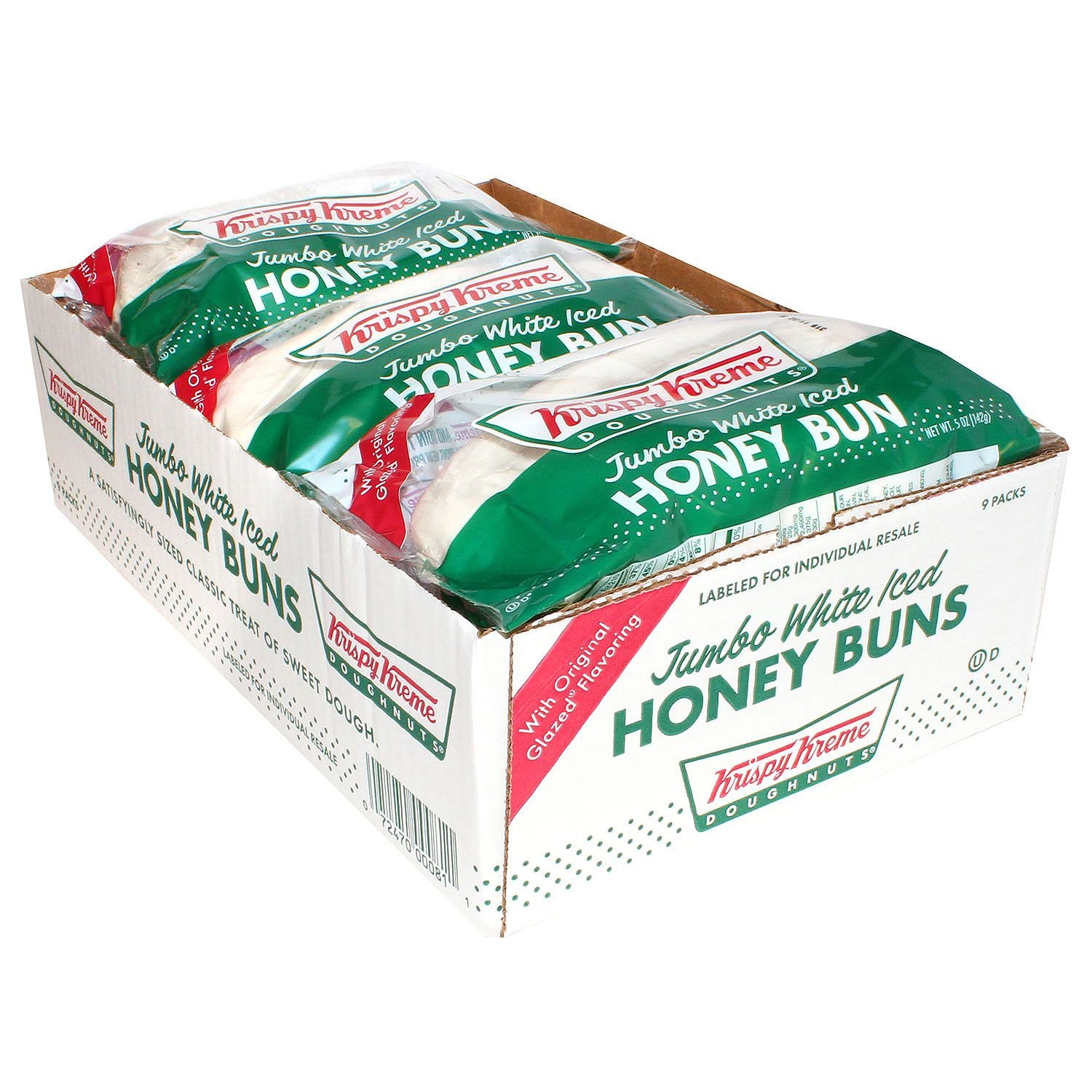 Amazon.com : CloverhillÂ® Jumbo Iced Honey Buns - 12 ct. : Cloverhill ...