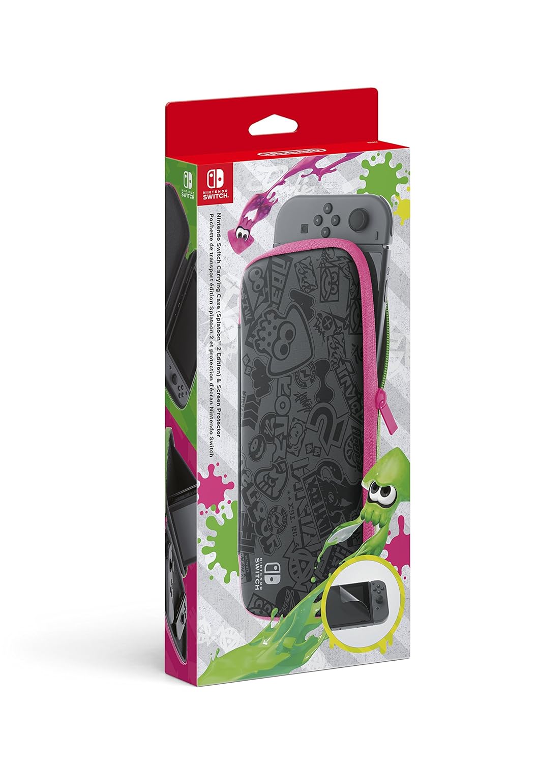 Amazon.com: Nintendo Switch Accessory Set (Carry Case + Screen ...