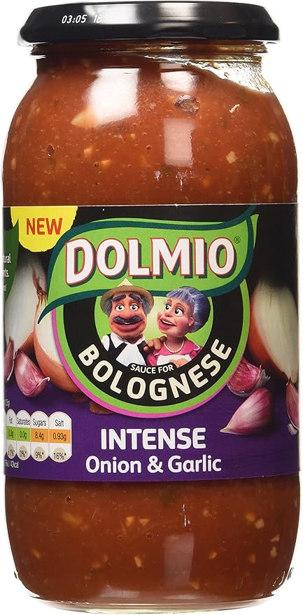 Dolmio Extra Onion and Garlic Sauce for Bolognese 500 g (Pack of 6 ...