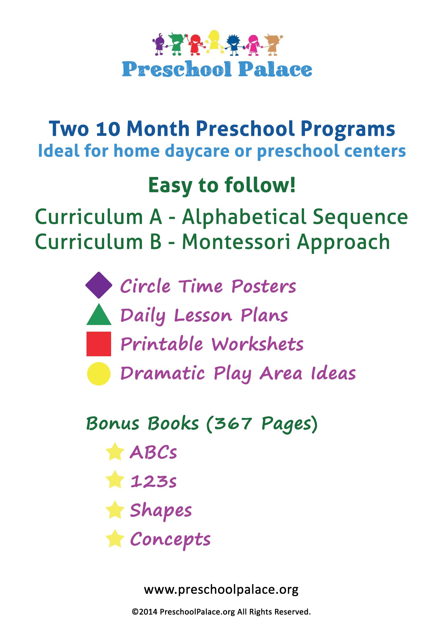 The Ultimate Preschool Curriculum Kit Printable Workbooks Lesson 
