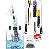 Amazon.com: Hookah Cleaning Kit with 5 Brushes & 500 Stainless Steel ...