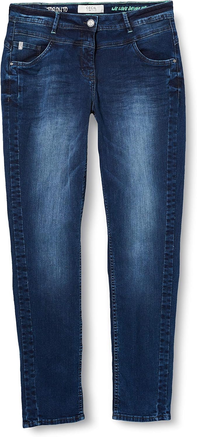 Cecil Women's Toronto Jeans: Amazon.co.uk: Clothing