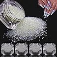Amazon.com: 4 Bottle Micro Rhinestones Pixie Crystals Caviar Beads ...