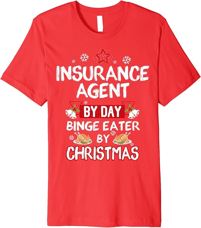 Amazon.com: Insurance Agent by Day Christmas Gift T-Shirt: Clothing