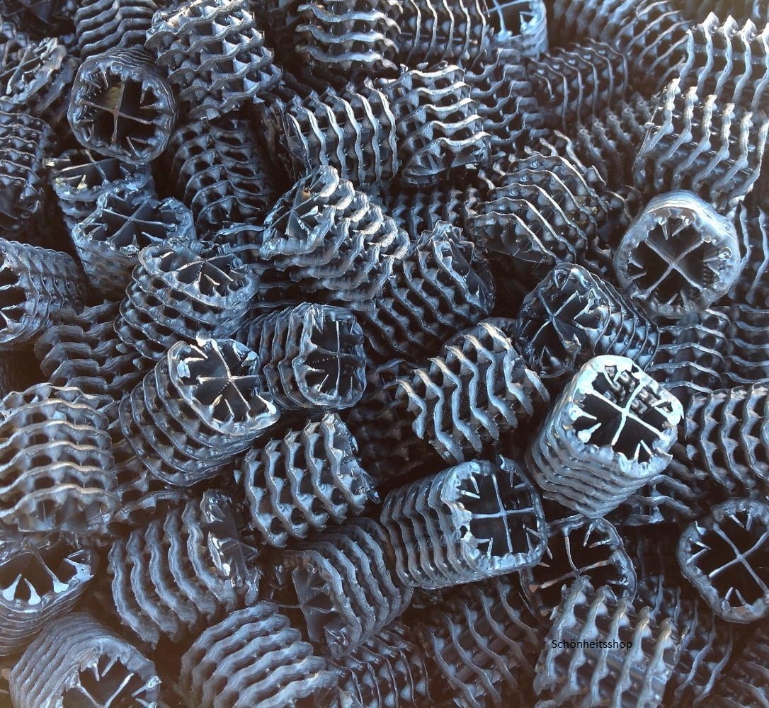 (0,85€/Liter) Hel-X® 17 KLL 100l hochwertiges Filtermedium Helix Bio ...