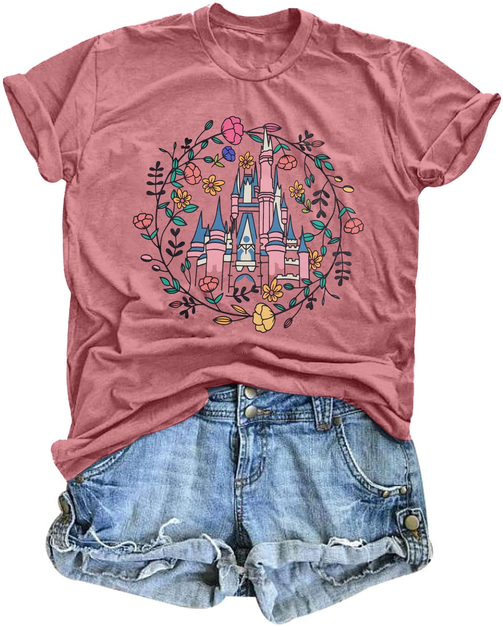 SFHFY Magical Shirt for Women Magic Kingdom T Shirt Family Vacation Tee ...