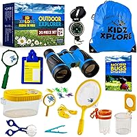 Amazon.com: Kidz Xplore-Outdoor Explorer Set, Bug Catching Kit, Nature ...