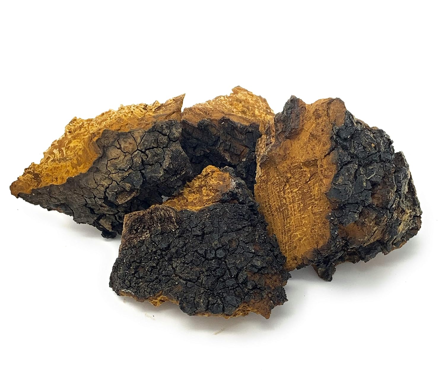 Amazon.com : Premium Canadian Chaga Chunks 4oz : Grocery & Gourmet Food